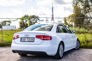 White Audi A4 2008 in Riga, with an engine capacity of 2.00 L and mileage of 360 thousand km for 5990 €, photo 8 on AUTOMOTO.COM.LV