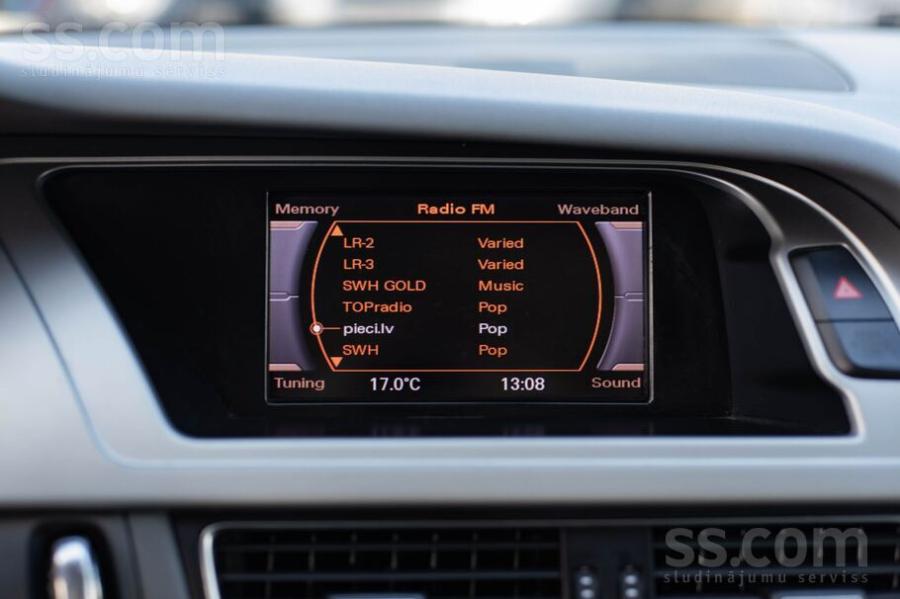 White Audi A4 2008 in Riga, with an engine capacity of 2.00 L and mileage of 360 thousand km for 5990 €, photo 18 on AUTOMOTO.COM.LV