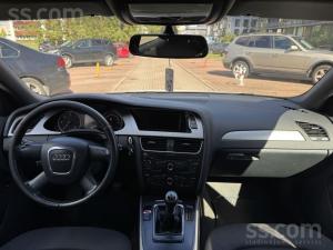 White Audi A4 2008 in Riga, with an engine capacity of 2.00 L and mileage of 360 thousand km for 3290 €, photo 8 on AUTOMOTO.COM.LV