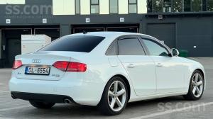 White Audi A4 2008 in Riga, with an engine capacity of 3.00 L and mileage of 292 thousand km for 7000 €, photo 5 on AUTOMOTO.COM.LV