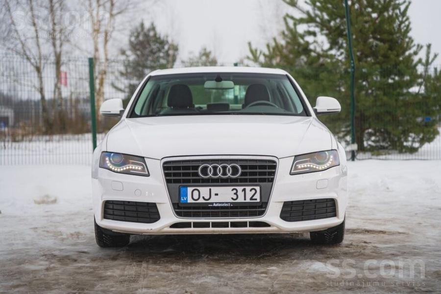 Balts Audi A4 2009 Rīga, ar dzinēja tilpumu 2.00 L un nobraukumu 379 tūkst. km par 6990 €, foto 2 vietnē AUTOMOTO.COM.LV