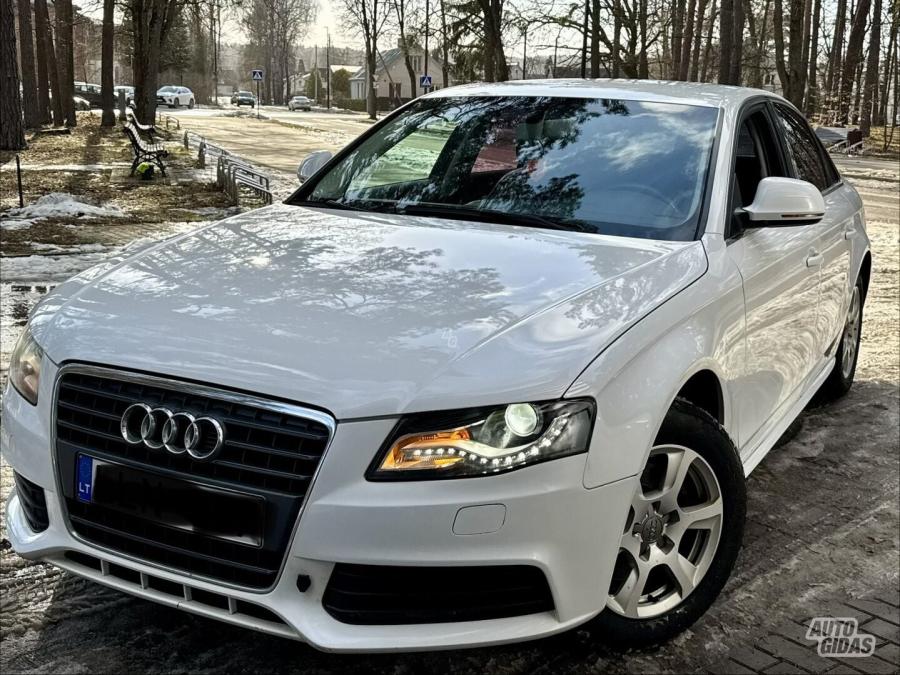 Balts Audi A4 2009 Alīta, ar dzinēja tilpumu 2.00 L un nobraukumu 309 tūkst. km par 5750 €, foto 20 vietnē AUTOMOTO.COM.LV