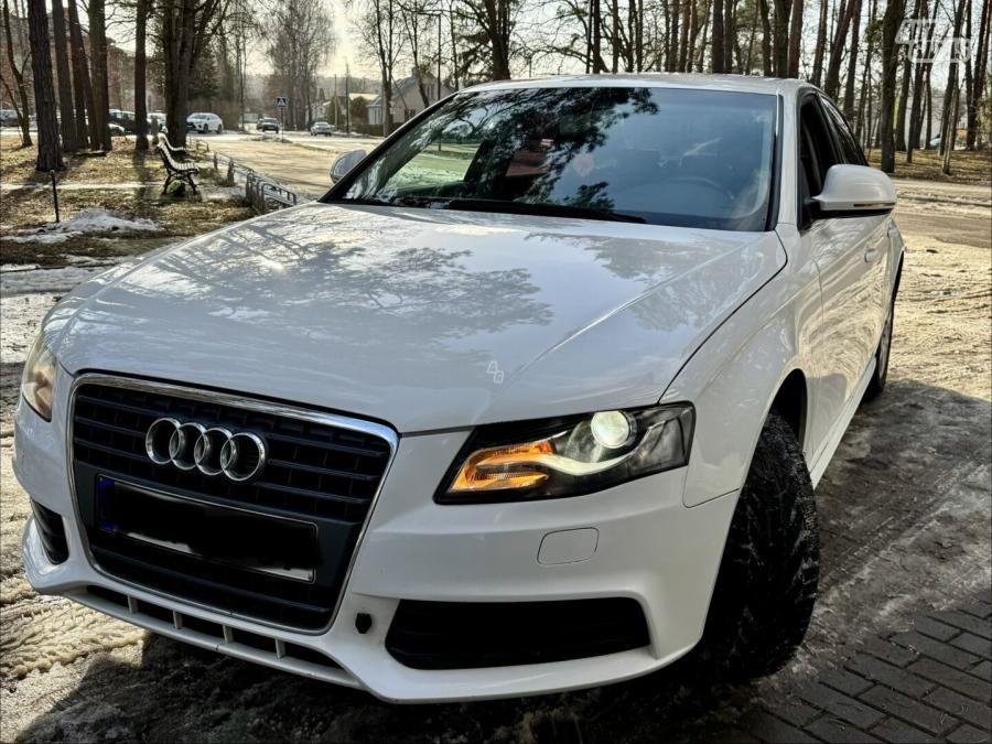 Balts Audi A4 2009 Alīta, ar dzinēja tilpumu 2.00 L un nobraukumu 309 tūkst. km par 5750 €, foto 33 vietnē AUTOMOTO.COM.LV
