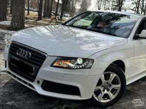 White Audi A4 2009 in Alytus, with an engine capacity of 2.00 L and mileage of 309 thousand km for 5750 €, photo 4 on AUTOMOTO.COM.LV