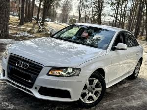 White Audi A4 2009 in Alytus, with an engine capacity of 2.00 L and mileage of 309 thousand km for 5750 €, photo 23 on AUTOMOTO.COM.LV