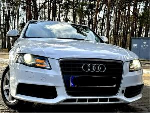 Balts Audi A4 2009 Alīta, ar dzinēja tilpumu 2.00 L un nobraukumu 309 tūkst. km par 5550 €, foto  vietnē AUTOMOTO.COM.LV