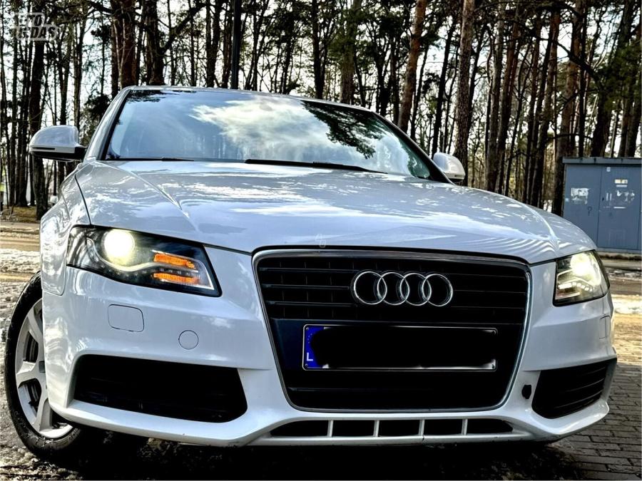 Balts Audi A4 2009 Alīta, ar dzinēja tilpumu 2.00 L un nobraukumu 309 tūkst. km par 5550 €, foto 1 vietnē AUTOMOTO.COM.LV