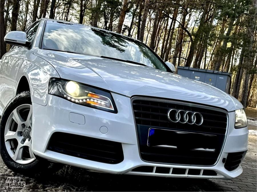 Balts Audi A4 2009 Alīta, ar dzinēja tilpumu 2.00 L un nobraukumu 309 tūkst. km par 5550 €, foto 4 vietnē AUTOMOTO.COM.LV