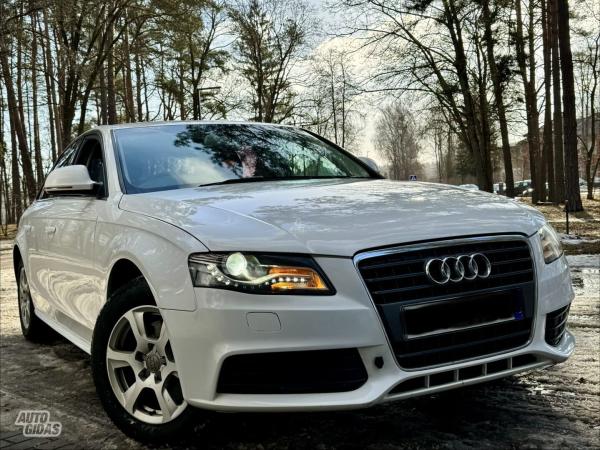 White Audi A4 2009 in Alytus, with an engine capacity of 2.00 L and mileage of 309 thousand km for 5550 €, photo 10 on AUTOMOTO.COM.LV