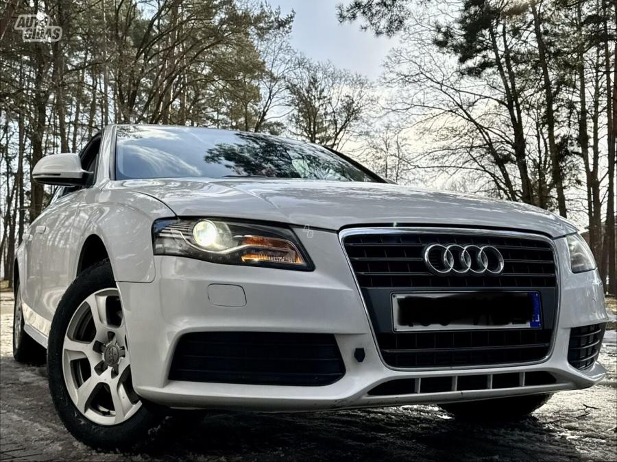 Balts Audi A4 2009 Alīta, ar dzinēja tilpumu 2.00 L un nobraukumu 309 tūkst. km par 5550 €, foto 15 vietnē AUTOMOTO.COM.LV