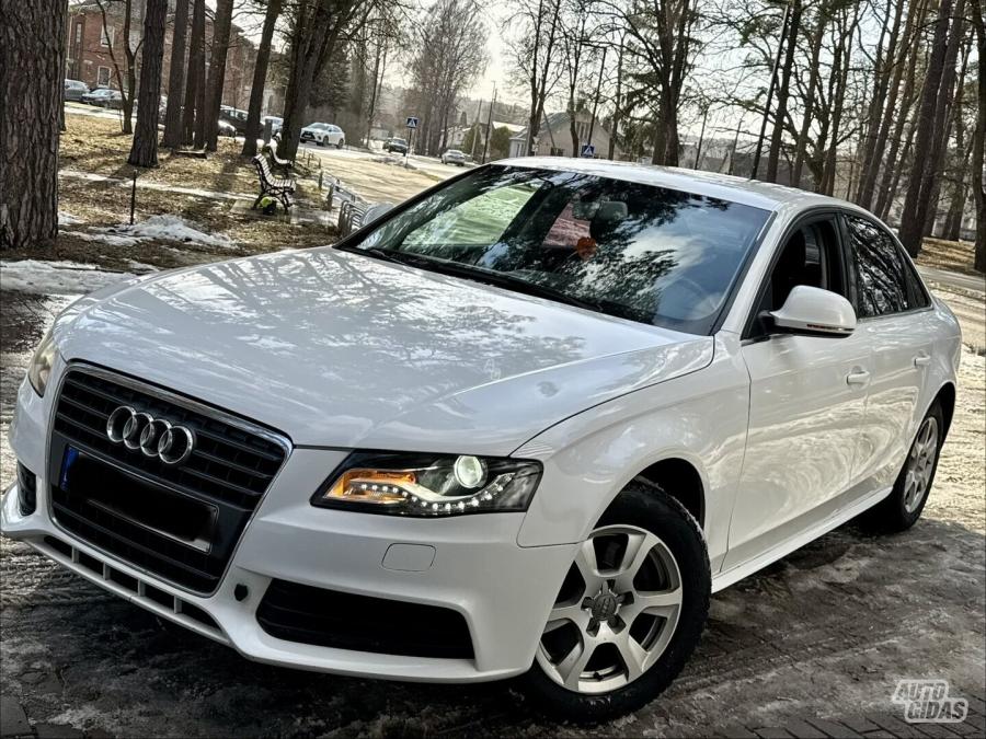 Balts Audi A4 2009 Alīta, ar dzinēja tilpumu 2.00 L un nobraukumu 309 tūkst. km par 5550 €, foto 37 vietnē AUTOMOTO.COM.LV