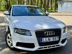 White Audi A4 2009 in Alytus, with an engine capacity of 2.00 L and mileage of 309 thousand km for 5450 €, photo 35 on AUTOMOTO.COM.LV
