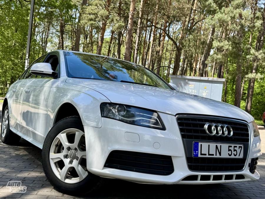 Balts Audi A4 2009 Alīta, ar dzinēja tilpumu 2.00 L un nobraukumu 301 tūkst. km par 5250 €, foto 27 vietnē AUTOMOTO.COM.LV