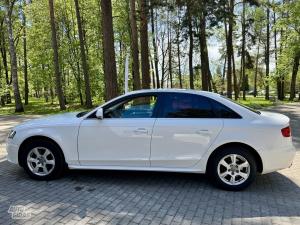 White Audi A4 2009 in Alytus, with an engine capacity of 2.00 L and mileage of 301 thousand km for 5499 €, photo 18 on AUTOMOTO.COM.LV