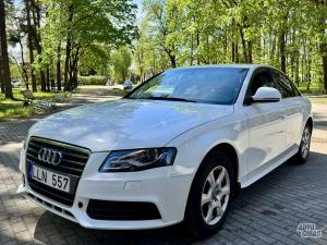 White Audi A4 2009 in Alytus, with an engine capacity of 2.00 L and mileage of 301 thousand km for 5499 €, photo 30 on AUTOMOTO.COM.LV