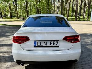 White Audi A4 2009 in Alytus, with an engine capacity of 2.00 L and mileage of 301 thousand km for 5499 €, photo 33 on AUTOMOTO.COM.LV