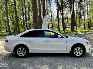 White Audi A4 2009 in Alytus, with an engine capacity of 2.00 L and mileage of 302 thousand km for 5199 €, photo 16 on AUTOMOTO.COM.LV