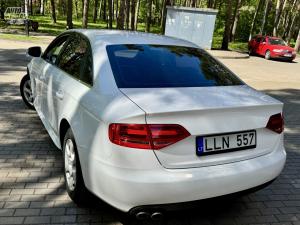 White Audi A4 2009 in Alytus, with an engine capacity of 2.00 L and mileage of 302 thousand km for 5199 €, photo 35 on AUTOMOTO.COM.LV