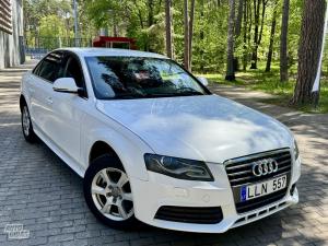 White Audi A4 2009 in Alytus, with an engine capacity of 2.00 L and mileage of 302 thousand km for 5199 €, photo 37 on AUTOMOTO.COM.LV