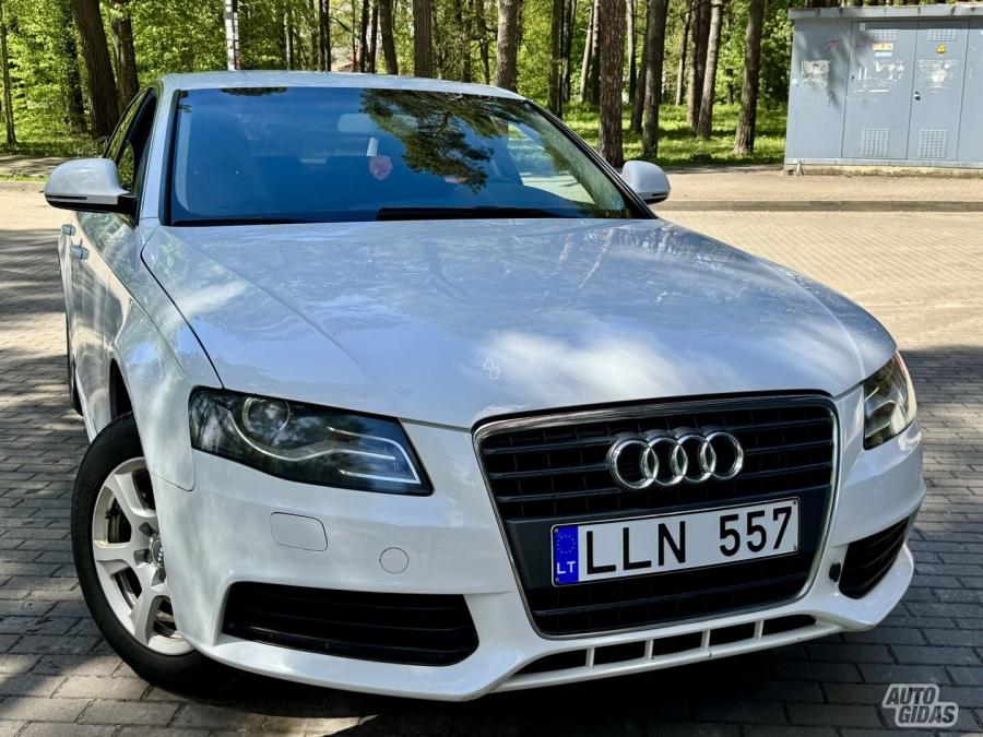 Balts Audi A4 2009 Alīta, ar dzinēja tilpumu 2.00 L un nobraukumu 301 tūkst. km par 4799 €, foto 1 vietnē AUTOMOTO.COM.LV