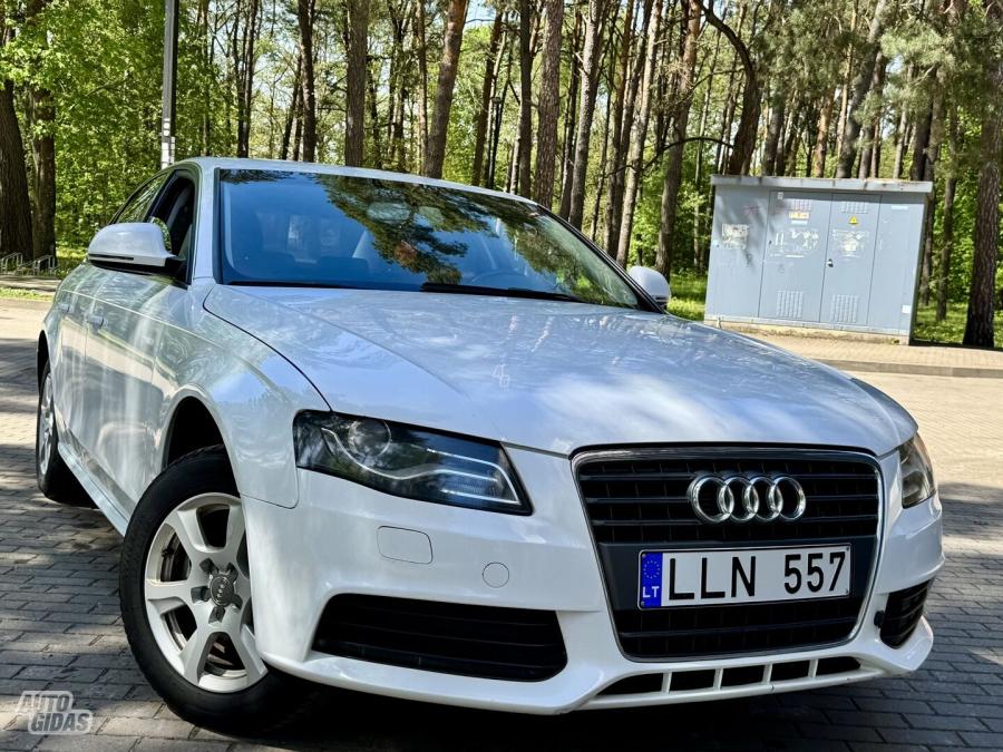 Balts Audi A4 2009 Alīta, ar dzinēja tilpumu 2.00 L un nobraukumu 301 tūkst. km par 4799 €, foto 7 vietnē AUTOMOTO.COM.LV