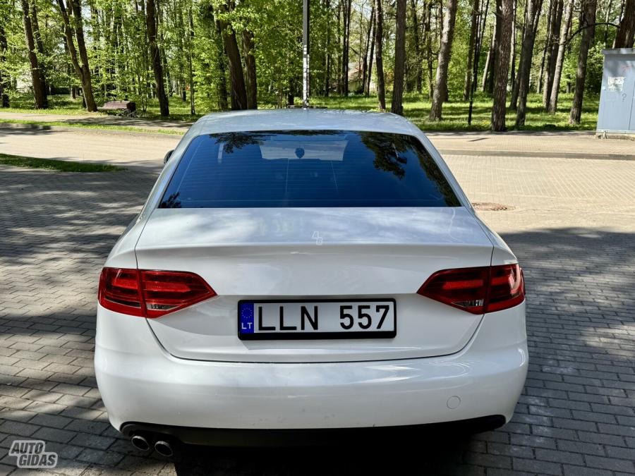 Balts Audi A4 2009 Alīta, ar dzinēja tilpumu 2.00 L un nobraukumu 301 tūkst. km par 4799 €, foto 15 vietnē AUTOMOTO.COM.LV