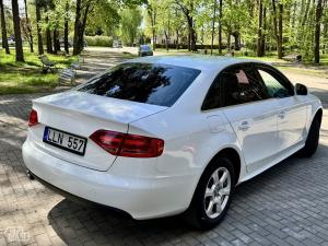 White Audi A4 2009 in Alytus, with an engine capacity of 2.00 L and mileage of 301 thousand km for 4599 €, photo 11 on AUTOMOTO.COM.LV