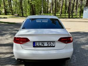 White Audi A4 2009 in Alytus, with an engine capacity of 2.00 L and mileage of 301 thousand km for 4599 €, photo 13 on AUTOMOTO.COM.LV