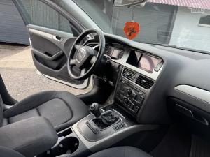 White Audi A4 2009 in Alytus, with an engine capacity of 2.00 L and mileage of 301 thousand km for 4599 €, photo 23 on AUTOMOTO.COM.LV