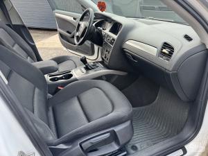 White Audi A4 2009 in Alytus, with an engine capacity of 2.00 L and mileage of 301 thousand km for 4599 €, photo 26 on AUTOMOTO.COM.LV
