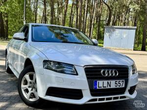 White Audi A4 2009 in Alytus, with an engine capacity of 2.00 L and mileage of 301 thousand km for 4399 €, photo 12 on AUTOMOTO.COM.LV