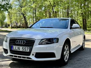 White Audi A4 2009 in Alytus, with an engine capacity of 2.00 L and mileage of 301 thousand km for 4399 €, photo 21 on AUTOMOTO.COM.LV