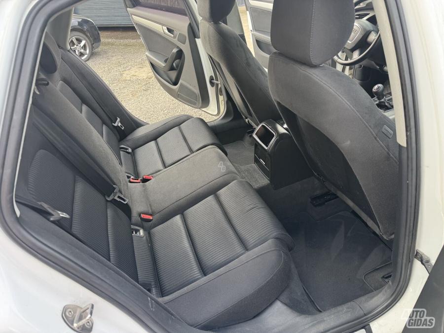 White Audi A4 2009 in Alytus, with an engine capacity of 2.00 L and mileage of 301 thousand km for 4399 €, photo 29 on AUTOMOTO.COM.LV