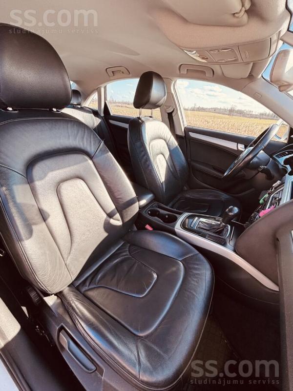 Balts Audi A4 2009 Dobele, ar dzinēja tilpumu 2.00 L un nobraukumu 323 tūkst. km par 6000 €, foto 6 vietnē AUTOMOTO.COM.LV