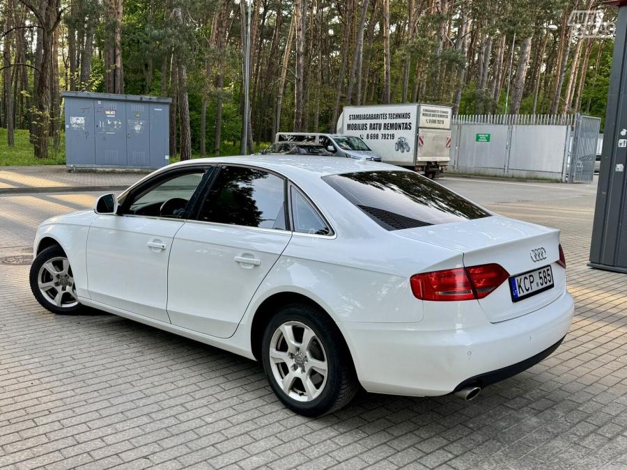 Balts Audi A4 2009 Alīta, ar dzinēja tilpumu 2.70 L un nobraukumu 301 tūkst. km par 6250 €, foto 27 vietnē AUTOMOTO.COM.LV