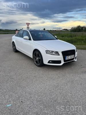 White Audi A4 2009 in Riga, with an engine capacity of 2.00 L and mileage of 323 thousand km for 5850 €, photo 3 on AUTOMOTO.COM.LV