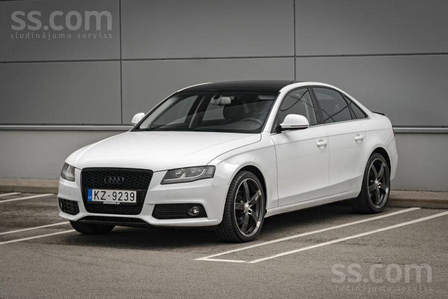 Balts Audi A4 2009 Rīga, ar dzinēja tilpumu 2.00 L un nobraukumu 325 tūkst. km par 5750 €, foto 1 vietnē AUTOMOTO.COM.LV