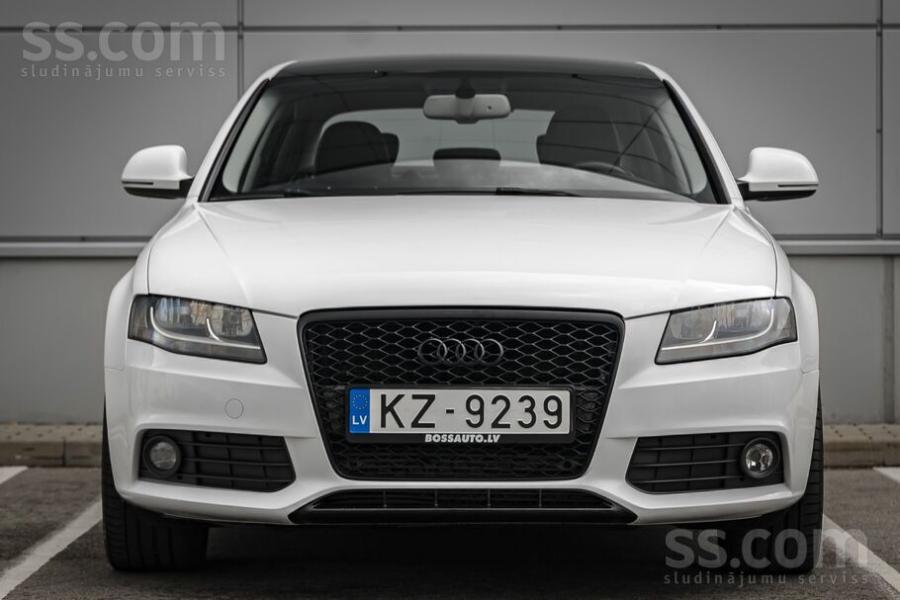 Balts Audi A4 2009 Rīga, ar dzinēja tilpumu 2.00 L un nobraukumu 325 tūkst. km par 5750 €, foto 3 vietnē AUTOMOTO.COM.LV