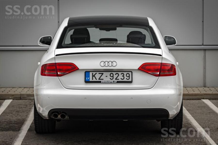 Balts Audi A4 2009 Rīga, ar dzinēja tilpumu 2.00 L un nobraukumu 325 tūkst. km par 5750 €, foto 6 vietnē AUTOMOTO.COM.LV