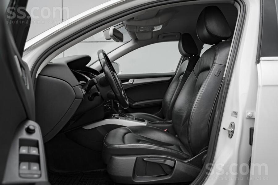 Balts Audi A4 2009 Rīga, ar dzinēja tilpumu 2.00 L un nobraukumu 325 tūkst. km par 5750 €, foto 9 vietnē AUTOMOTO.COM.LV