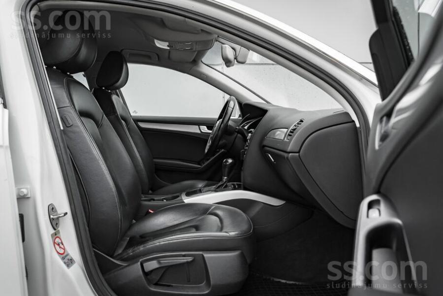 Balts Audi A4 2009 Rīga, ar dzinēja tilpumu 2.00 L un nobraukumu 325 tūkst. km par 5750 €, foto 10 vietnē AUTOMOTO.COM.LV