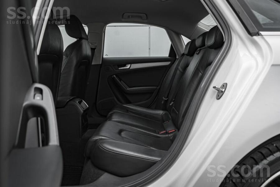 Balts Audi A4 2009 Rīga, ar dzinēja tilpumu 2.00 L un nobraukumu 325 tūkst. km par 5750 €, foto 11 vietnē AUTOMOTO.COM.LV
