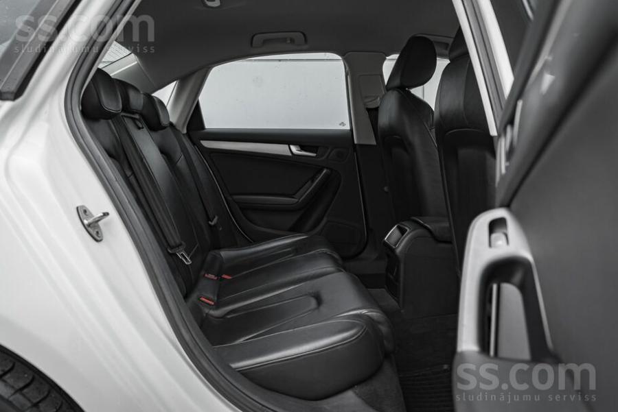 Balts Audi A4 2009 Rīga, ar dzinēja tilpumu 2.00 L un nobraukumu 325 tūkst. km par 5750 €, foto 12 vietnē AUTOMOTO.COM.LV