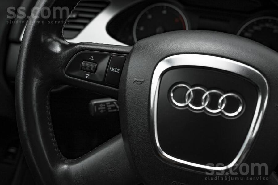 Balts Audi A4 2009 Rīga, ar dzinēja tilpumu 2.00 L un nobraukumu 325 tūkst. km par 5750 €, foto 16 vietnē AUTOMOTO.COM.LV