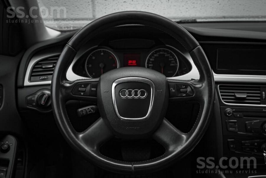 Balts Audi A4 2009 Rīga, ar dzinēja tilpumu 2.00 L un nobraukumu 325 tūkst. km par 5750 €, foto 17 vietnē AUTOMOTO.COM.LV