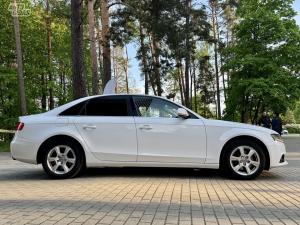 White Audi A4 2009 in Alytus, with an engine capacity of 2.70 L and mileage of 299 thousand km for 5850 €, photo 3 on AUTOMOTO.COM.LV