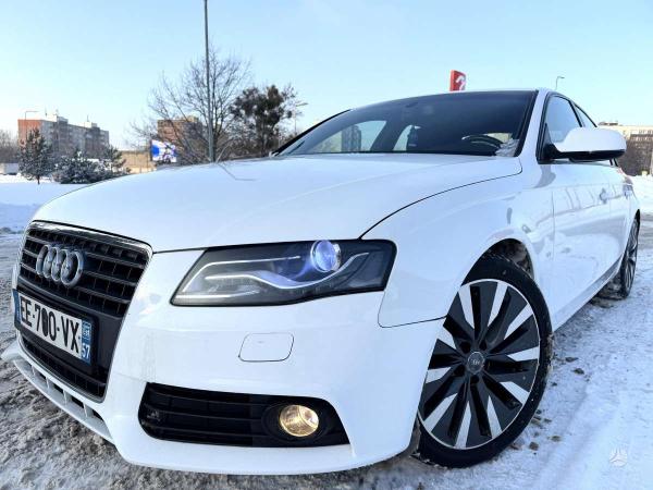 White Audi A4 2010 in Kaunas, with an engine capacity of 1.97 L and mileage of 341 thousand km for 5950 €, photo 1 on AUTOMOTO.COM.LV