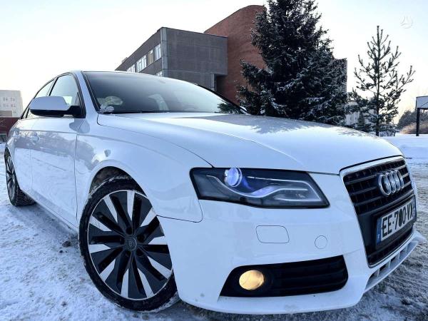 White Audi A4 2010 in Kaunas, with an engine capacity of 1.97 L and mileage of 341 thousand km for 5950 €, photo 2 on AUTOMOTO.COM.LV