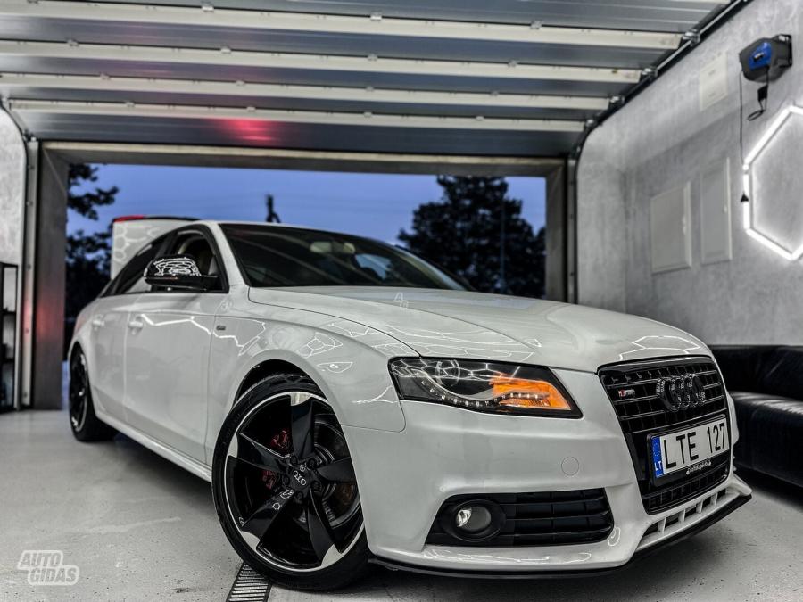 White Audi A4 2010 in Kaunas, with an engine capacity of 2.00 L and mileage of 380 thousand km for 6650 €, photo 1 on AUTOMOTO.COM.LV