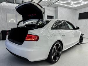 White Audi A4 2010 in Kaunas, with an engine capacity of 2.00 L and mileage of 380 thousand km for 6650 €, photo 4 on AUTOMOTO.COM.LV
